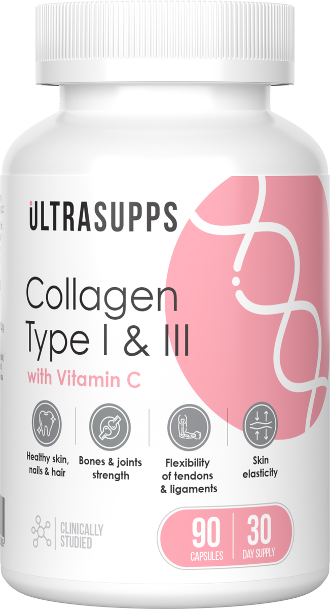 UltraSupps Коллаген I и III типа Ultrasupps Collagen Type I & III