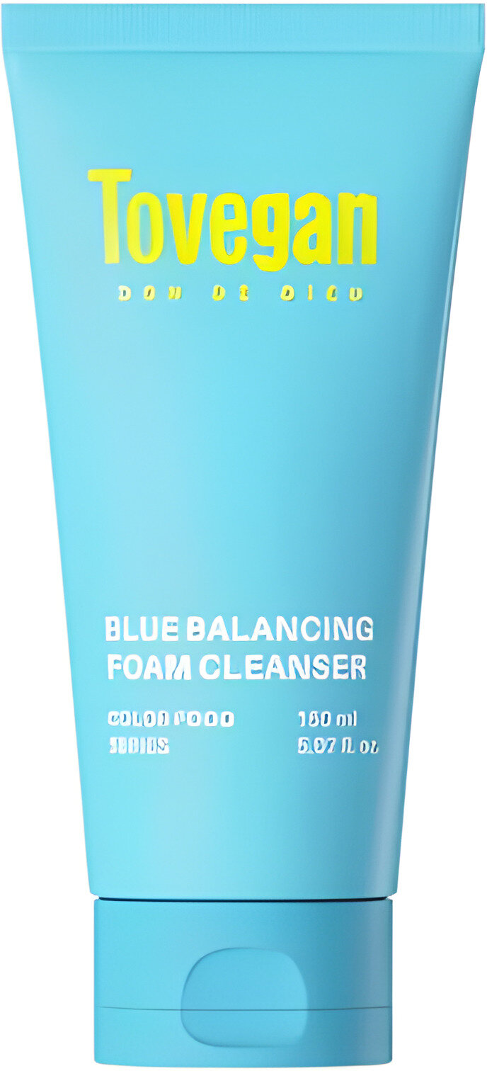 Tovegan Очищающая пенка для лица Blue Balancing Foam Cleanser 250ml