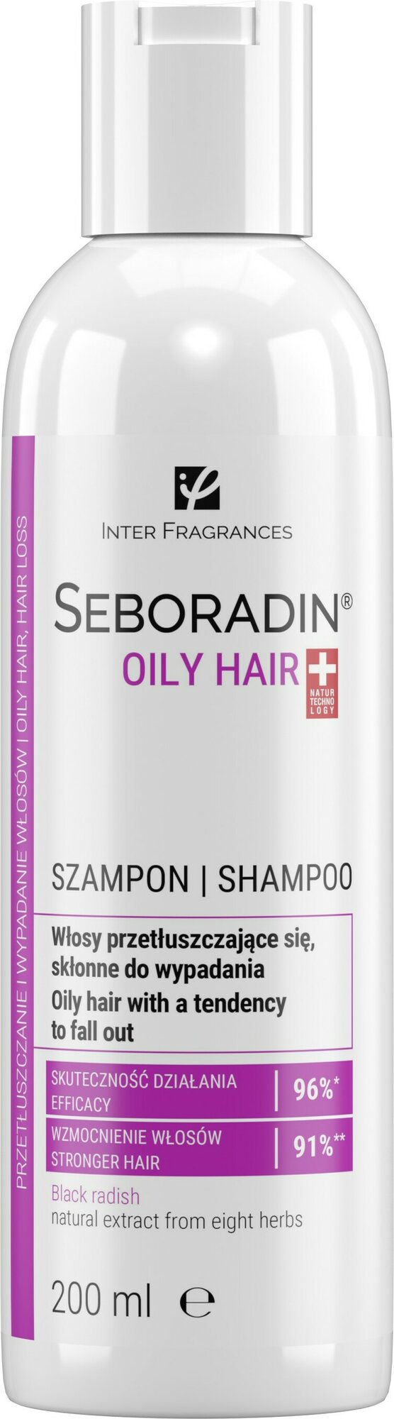 SEBORADIN Шампунь Seboradin для жирной кожи головы 200 мл Seboradin Oily Hair Shampoo 200 300ml