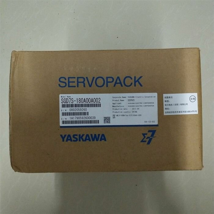 Модуль Yaskawa SGD7S-180A00A002 Servo Drive SGD7S180A00A002