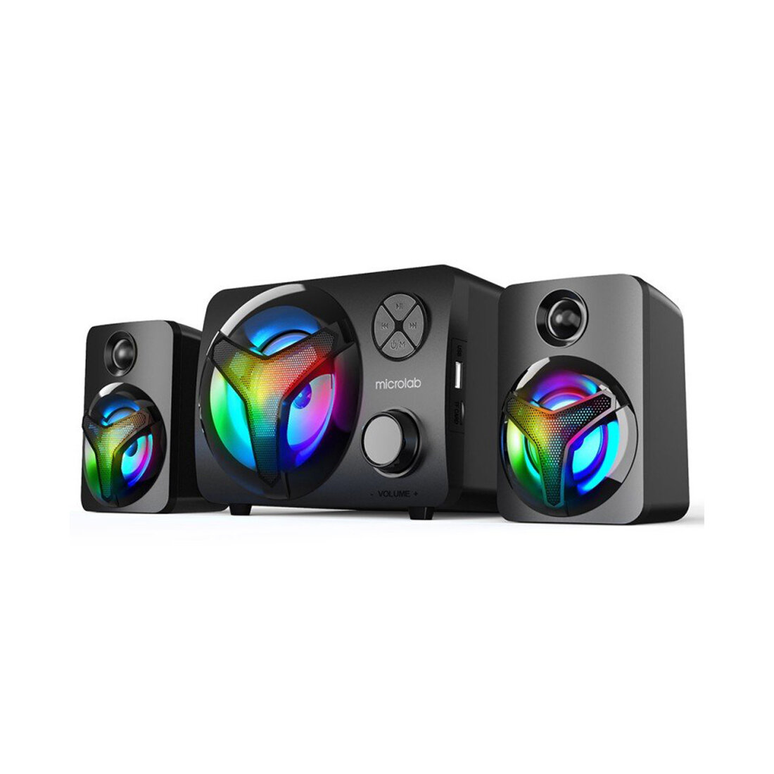 Колонки 2.1 Microlab U210 Bluetooth черный (u210) — фото 1