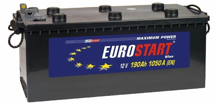 Грузовой аккумулятор EUROSTART Blue Professional 190Ah RT+ (болт) EBT1904RT
