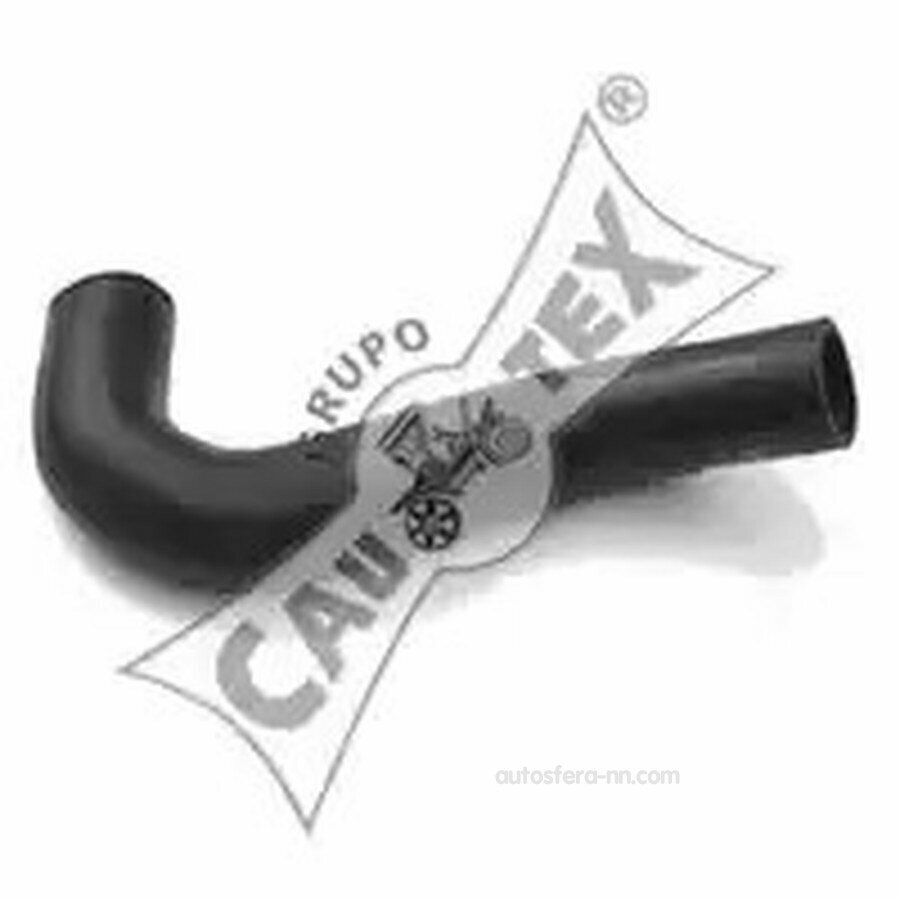 CAUTEX 016300 Патрубок радиатора SEAT TOLEDO I (1L2) GOLF II (19E, 1G1) JETTA II (19E, 1G2, 165) PASSAT B3/B4 (3A2