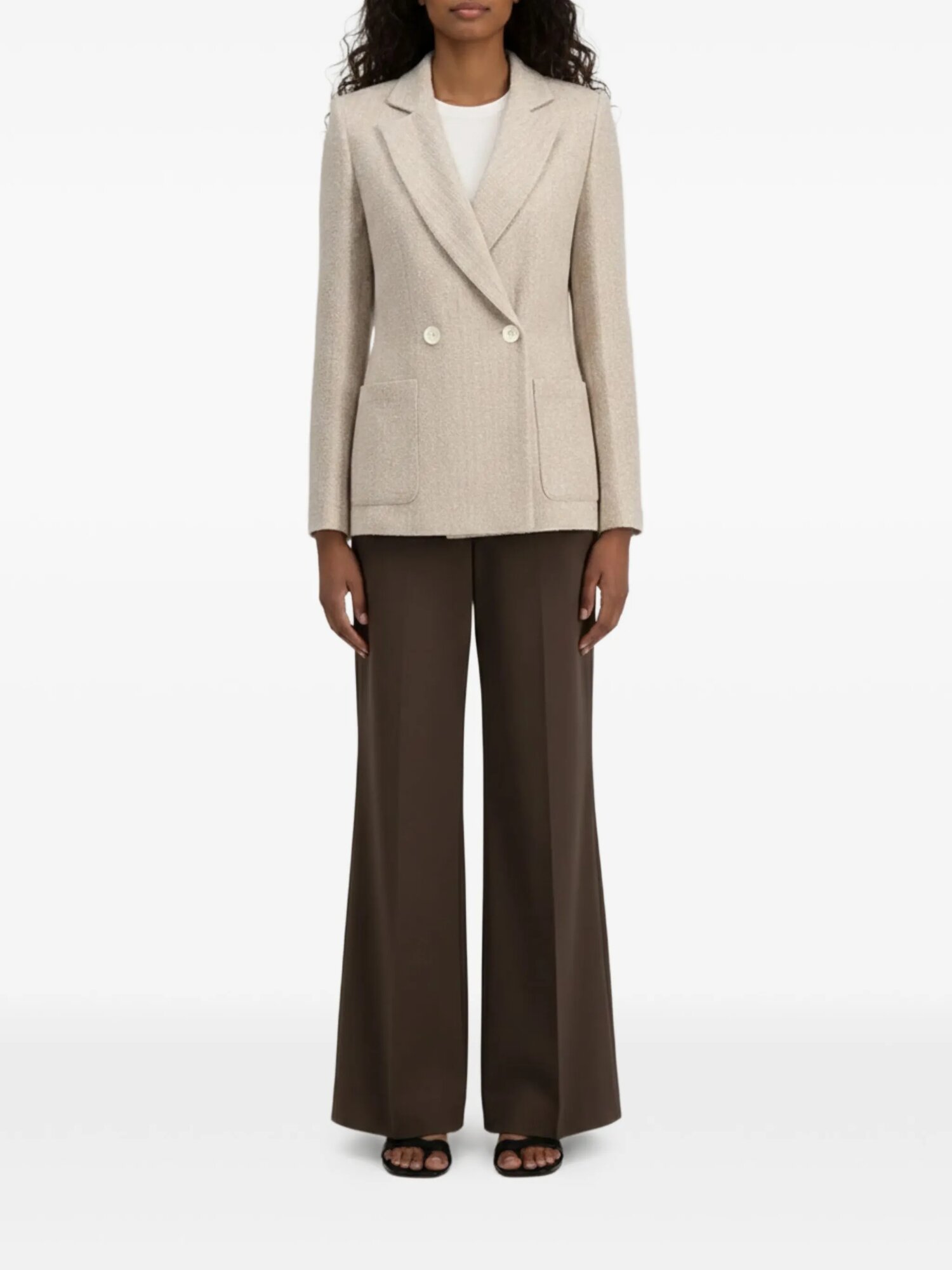 Пиджак Harris Wharf London Double-breasted pocket blazer, размер 44, разноцветный — фото 1