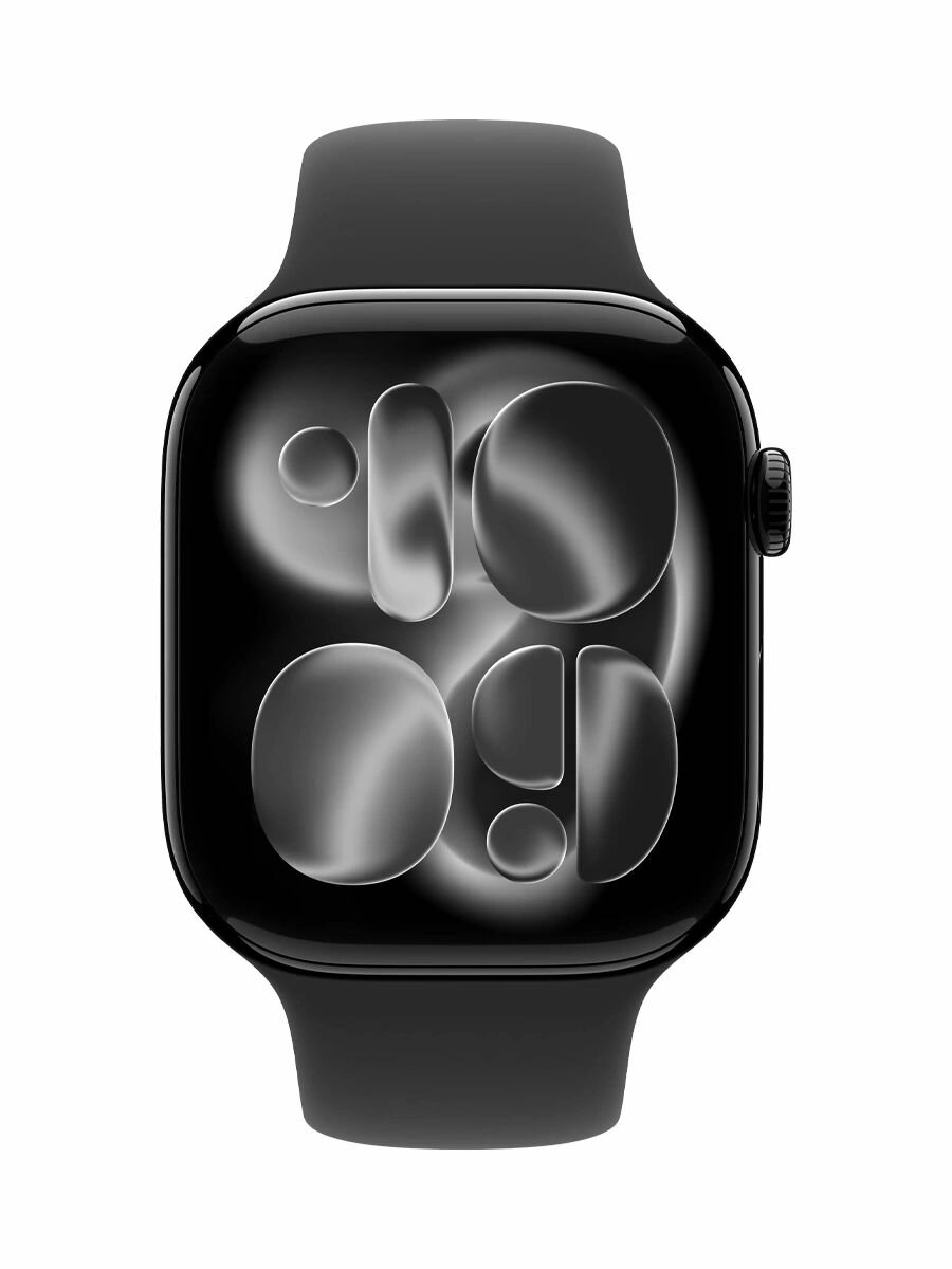 Смарт-часы Apple Watch Series 11 42мм A3331 Sport Band S/M черный MEQT4LW/A