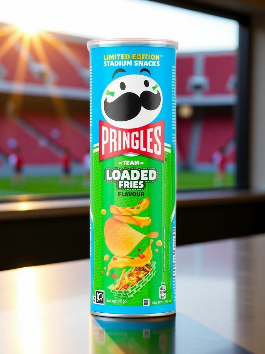 Картофельные чипсы Pringles Картофель Фри с Соусами/Loaded Fries, 165 гр,