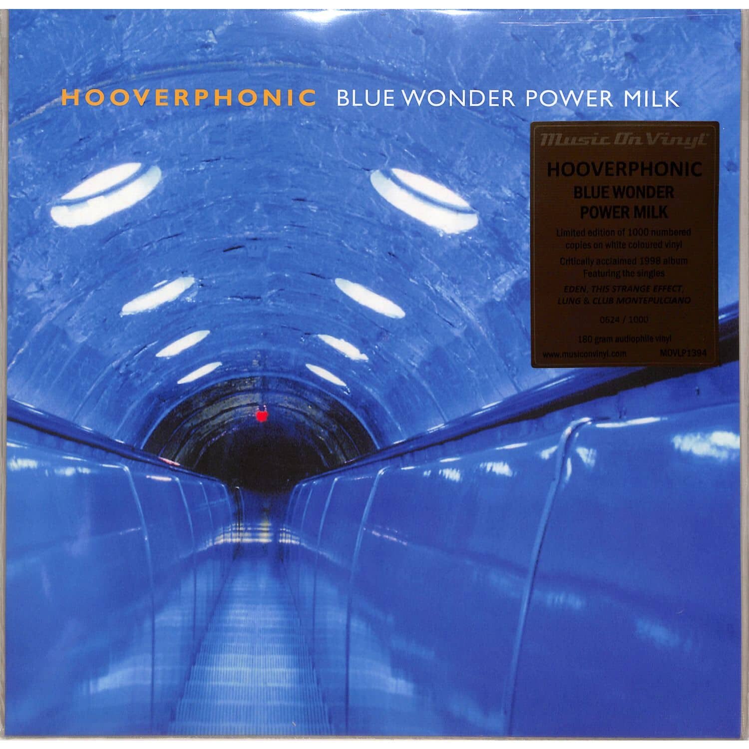 Hooverphonic. Blue Wonder Power Milk (LP Ltd/Milky White Vinyl/Reissue/Виниловая пластинка)
