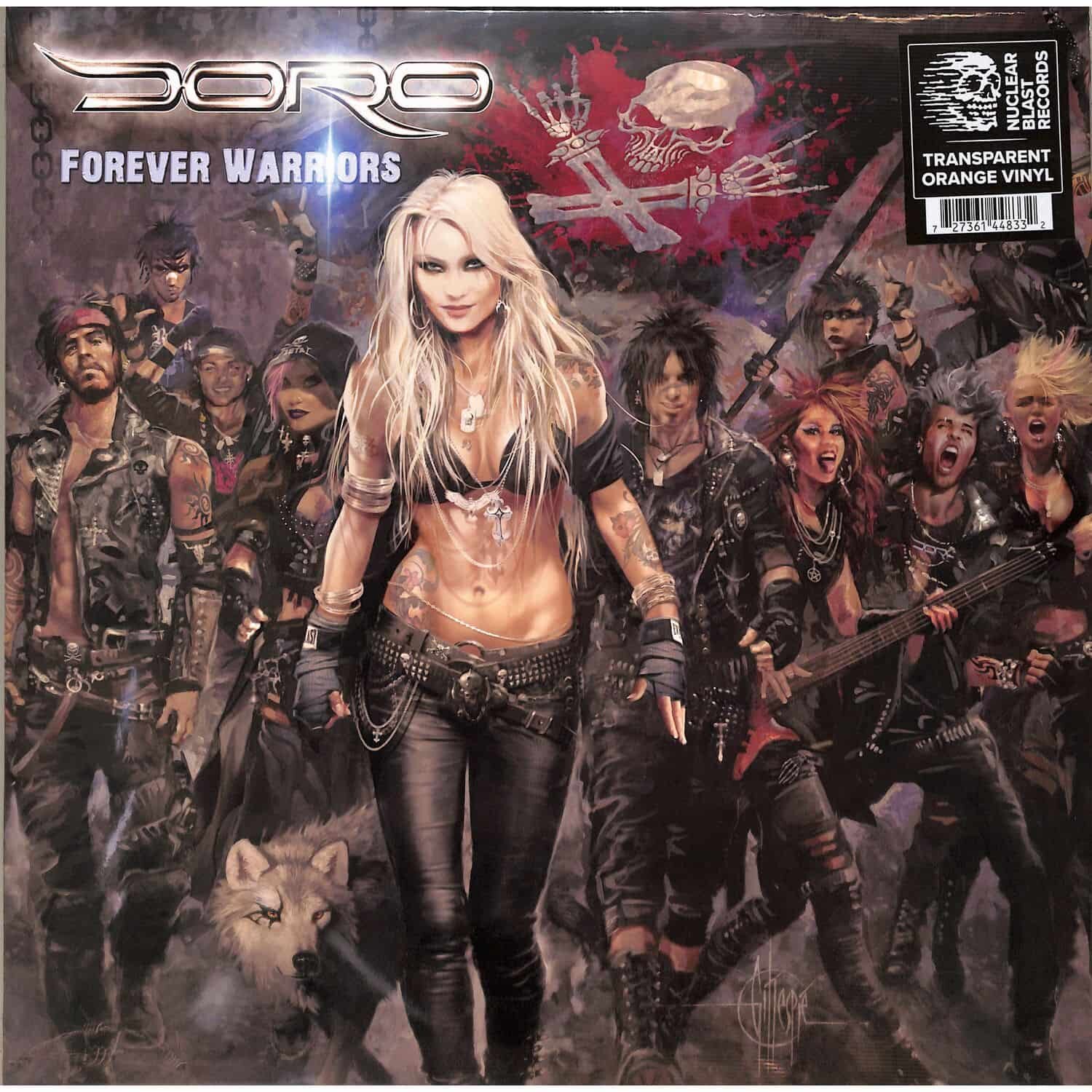Doro. Forever Warriors (LP/Translucent Orange Vinyl/Single Sided/Виниловая пластинка)