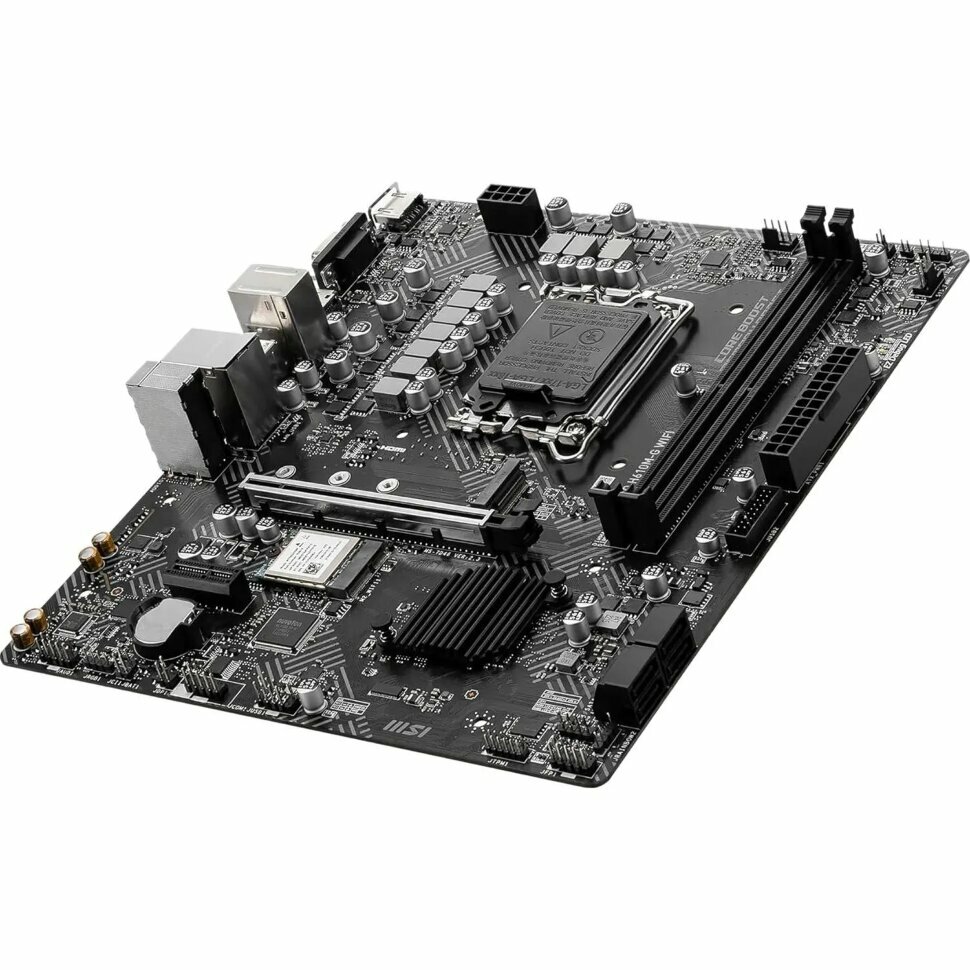 Материнская плата MSI PRO H610M-G WIFI H610, s1700, 2xDDR5m, ATX, 2463901