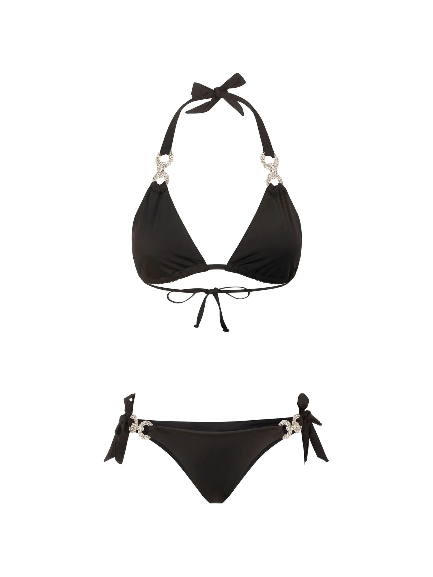 Купальник Leonie crystal-embellished bikini