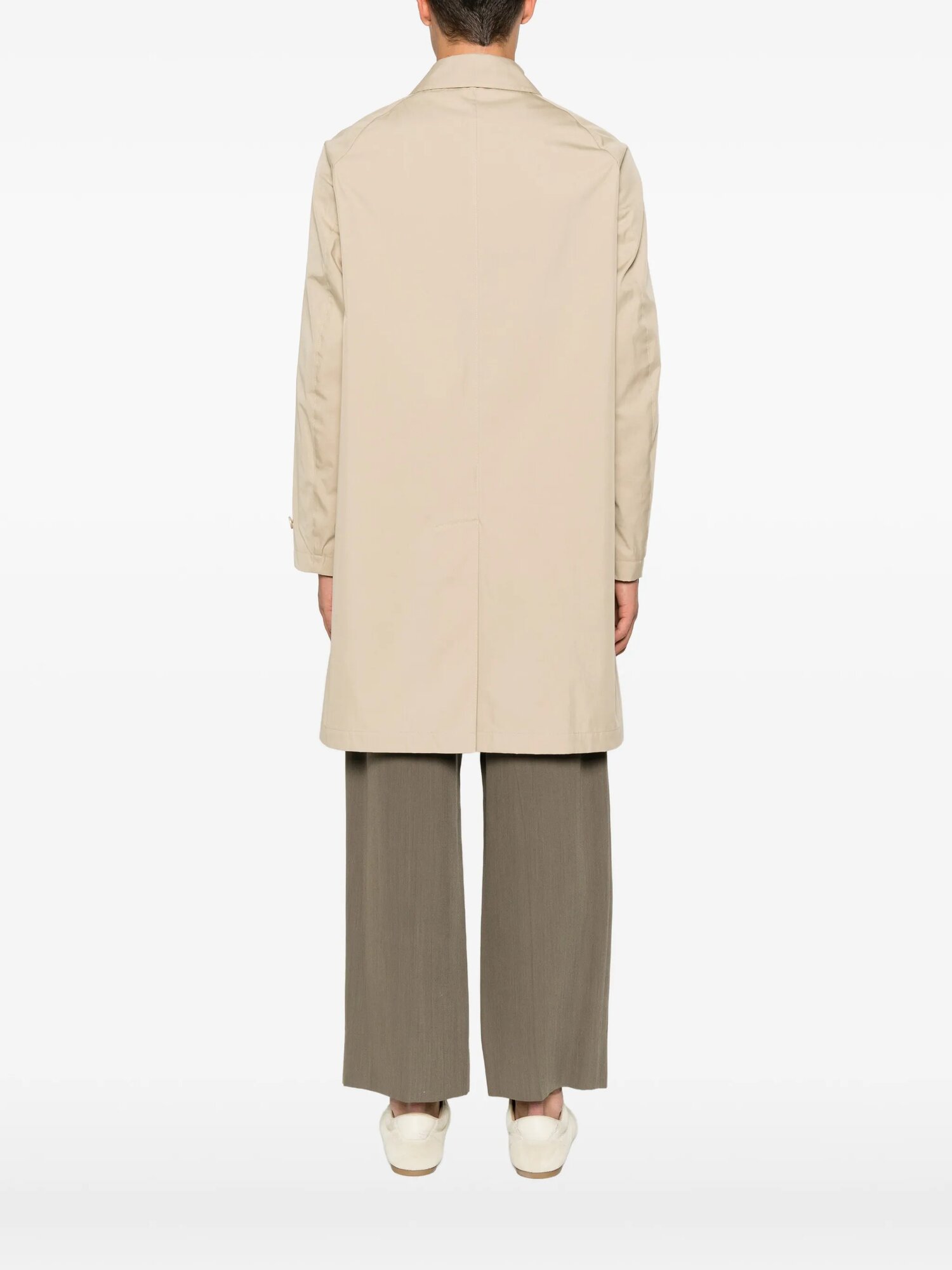 Пальто Aspesi Button-fastening raglan-sleeve coat, размер 2XL, разноцветный — фото 1