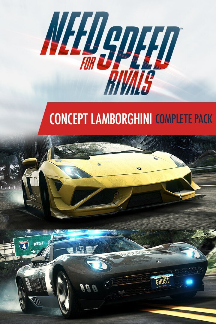 Дополнение Need for Speed Rivals Concept Lamborghini Complete Pack — Xbox Series X|S, Xbox One — Цифровая версия