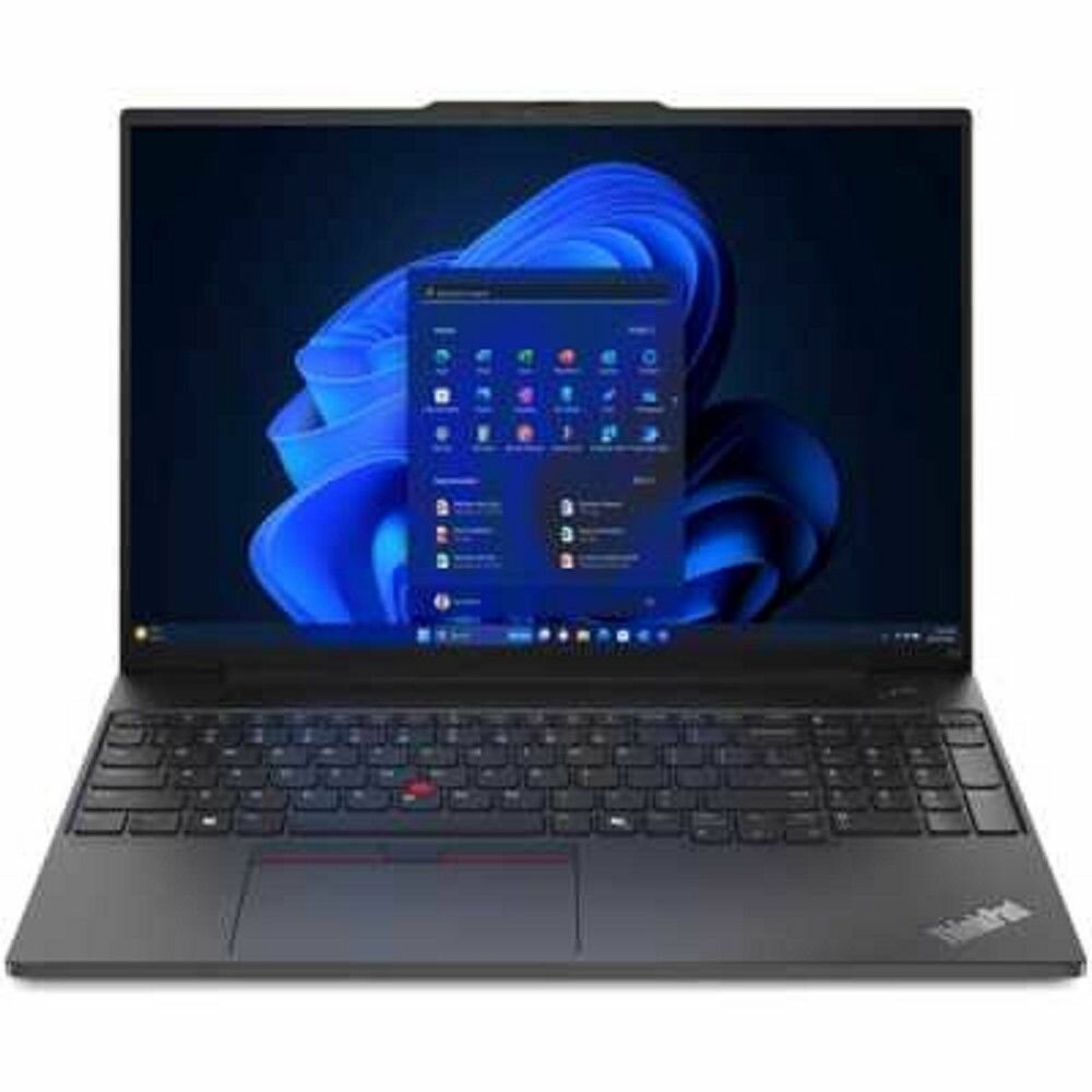 Ноутбук Lenovo ThinkPad E16 G2 21M5S0JY00 Black 16" WUXGA AMD Ryzen 5 7535HS 16ГБ / 512ГБ SSD AMD Radeon Graphics DOS