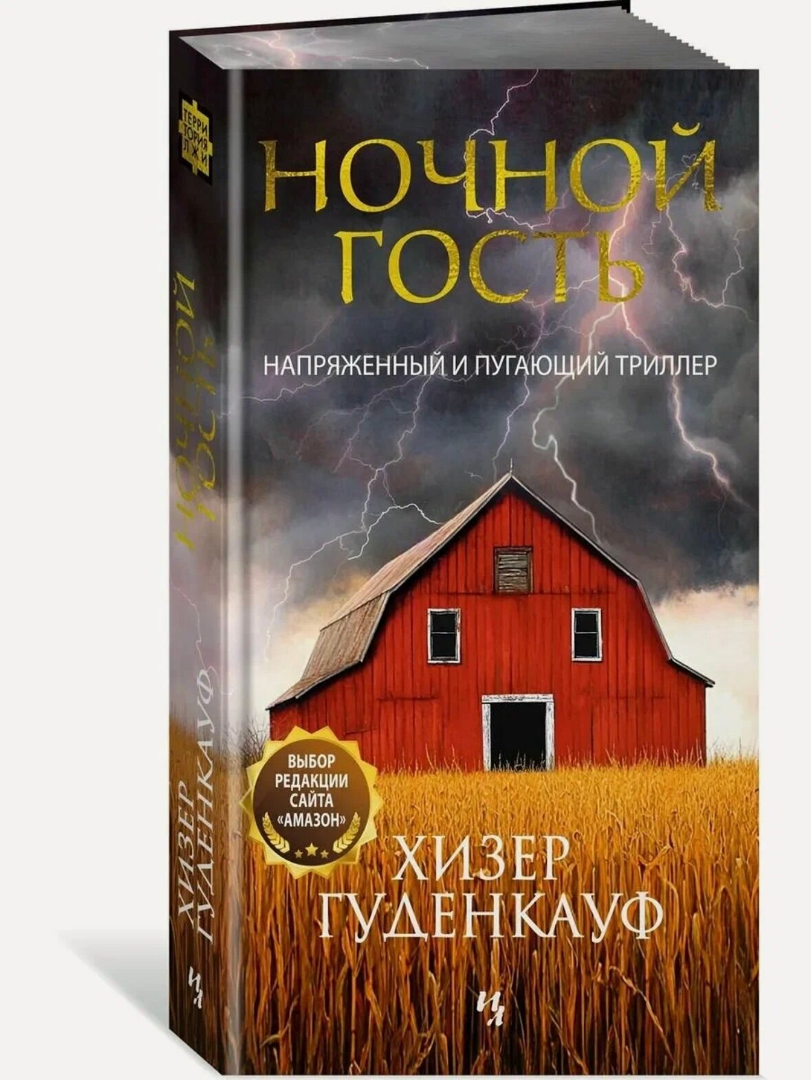 Книга "Ночной гость" Хизер Гуденкауф, триллер, мягкий переплет, 2025 год