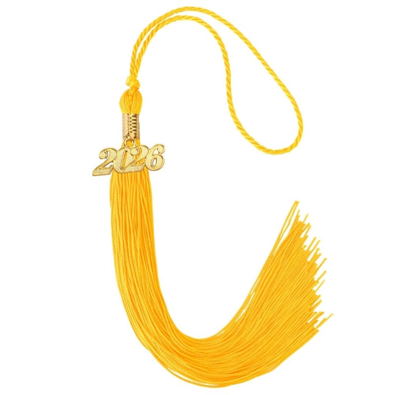 Class of 2026 Graduation Cap Tassels Decoration For Academic Robe Bachelor Gown
