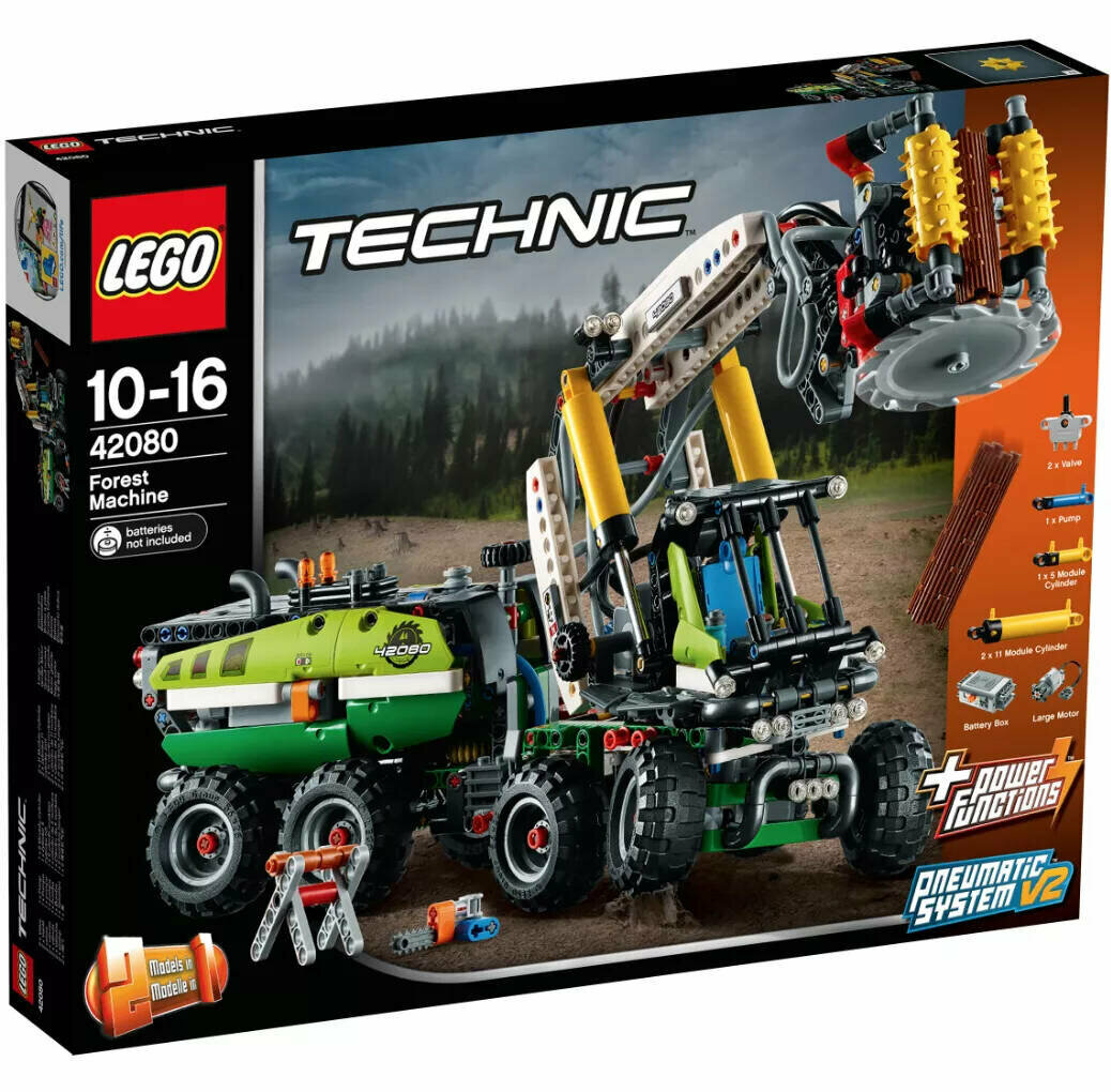 Конструктор LEGO TECHNIC 42080 Лесозаготовительная машина
