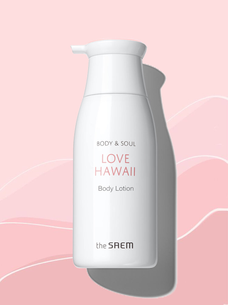 The Saem Лосьон для тела с экстрактом цветов гибискуса 300 мл Body & Soul Love Hawaii Body Lotion