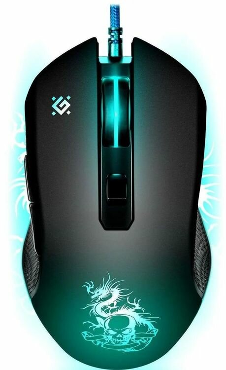 Мышь проводная игровая DEFENDER SkyDragon GM-090L(Дракон Неба) оптика,6кнопок,800-3200dpi