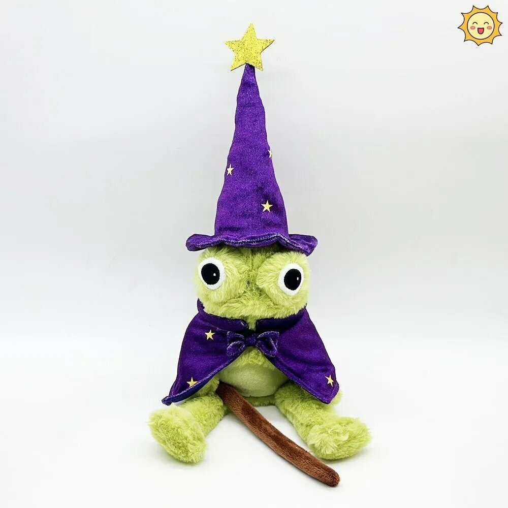 Moonlight Manor Frog Wizard плюшевая игрушка волшебная лягушка маг мягкий игрушечный персонаж