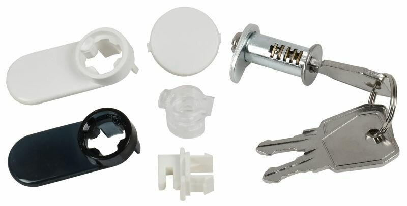 Замок с ключом TEKFOR IEK TF-KP00D-ZP