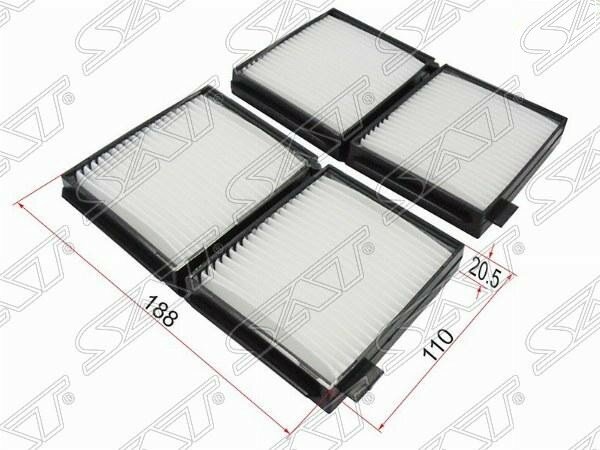 Фильтр салонный SAT ST-88508-22020 Toyota Chaser X90, X100 92-01, Cresta X90, X100 92-01