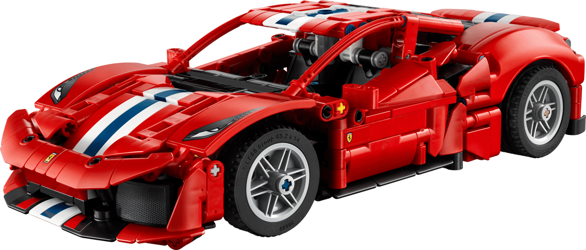 Конструктор LEGO Technic 42235 Автомобиль-суперкар Ferrari 488 Pista, 882 дет. — фото 1