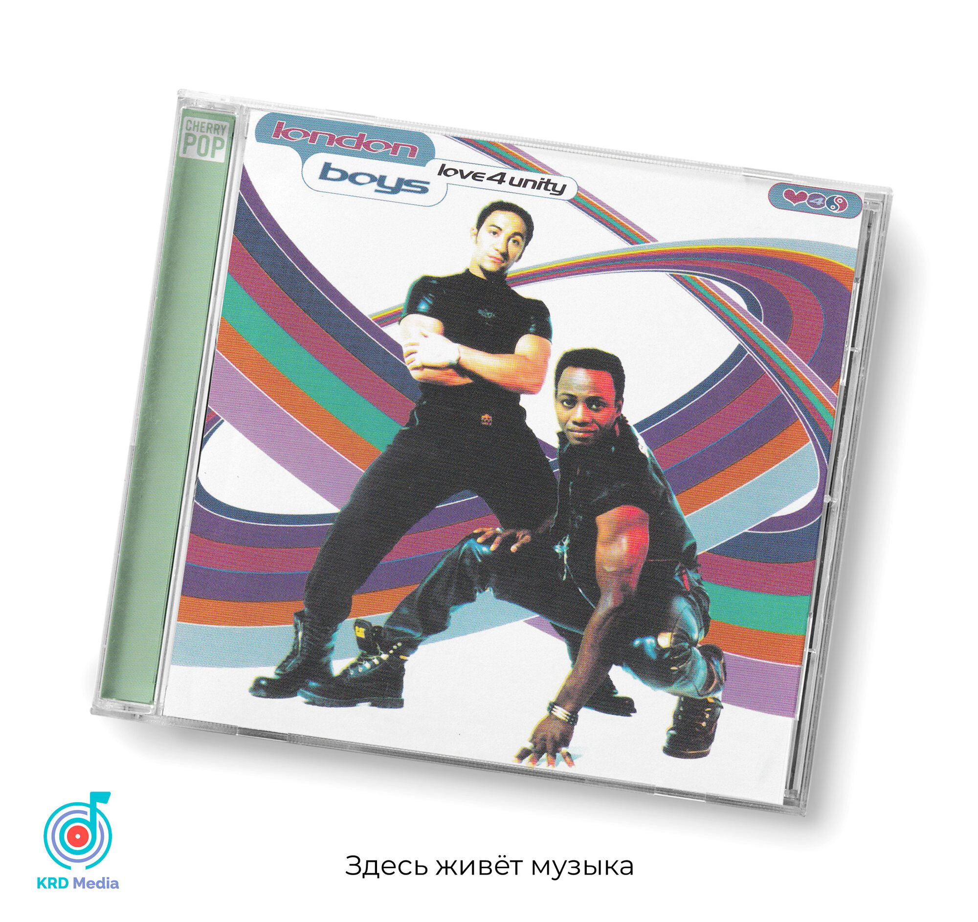 London Boys - Love 4 Unity, 2021, 8-page, CD-Аудио