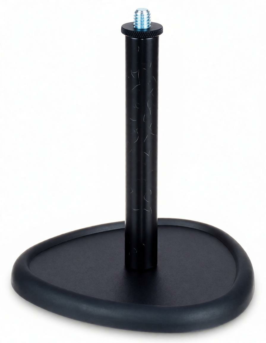 Настольный держатель микрофона K&M 23230-300-55, компактный, черный