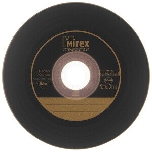 Диск CD-R Mirex 700 Mb, 52х, Maximum, Бум. конверт (1), (1/600)
