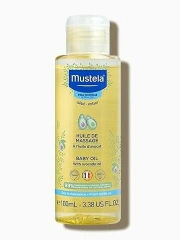 Mustela Масло для младенцев, 100 мл питательное детское масло для массажа и увлажнения кожи