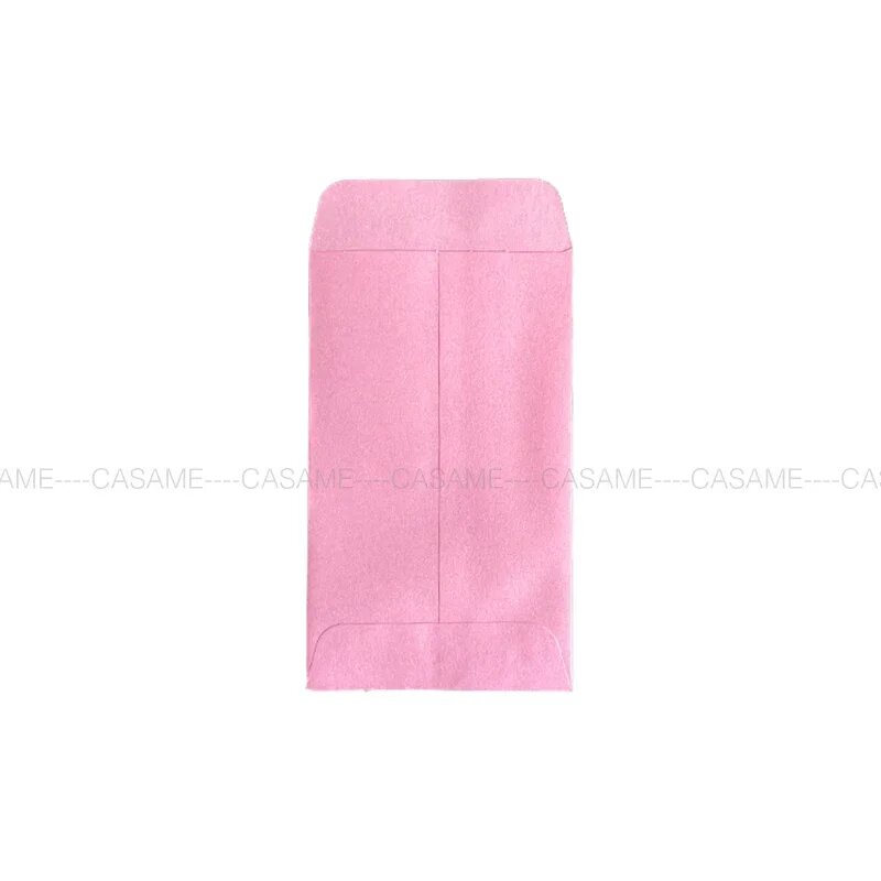 Рождественские крафтовые пакеты Casame 6x10 см, 50 шт. Розовый, Pink