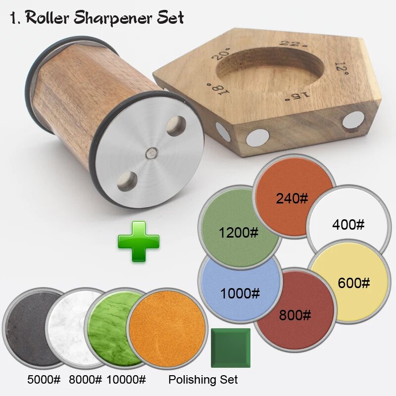 Точилка для ножей Roller Sharpener Set, Color: H