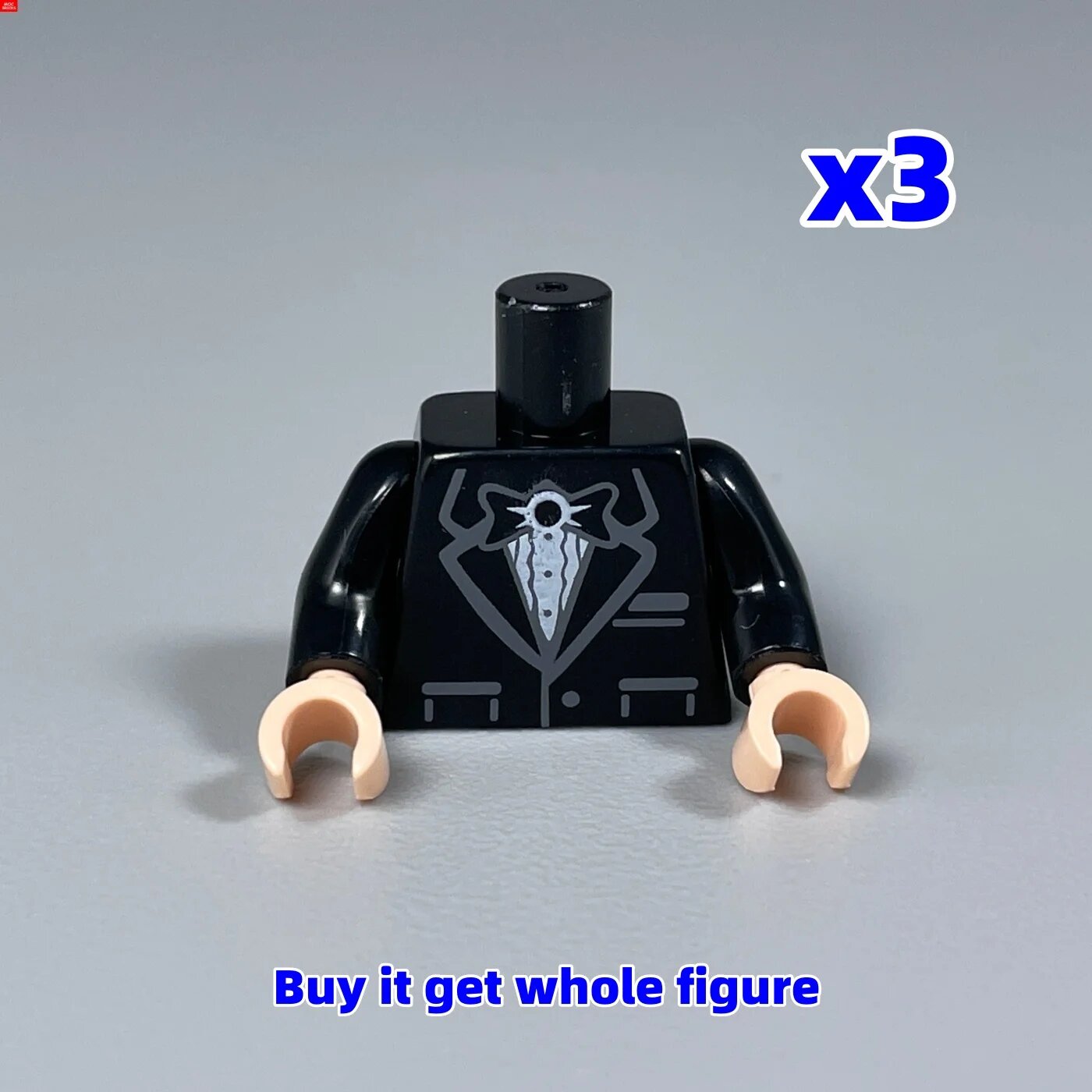 MOC BRICKS Конструктор Свадебная сцена Черный, NO.18
