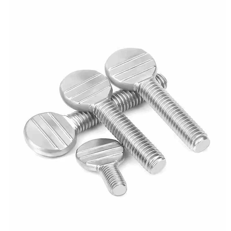 Винты для ракетки для настольного тенниса M4 M5 M6 M8 M10 1/4-20 M5-10pcs, 304 Stainless Steel, 25mm