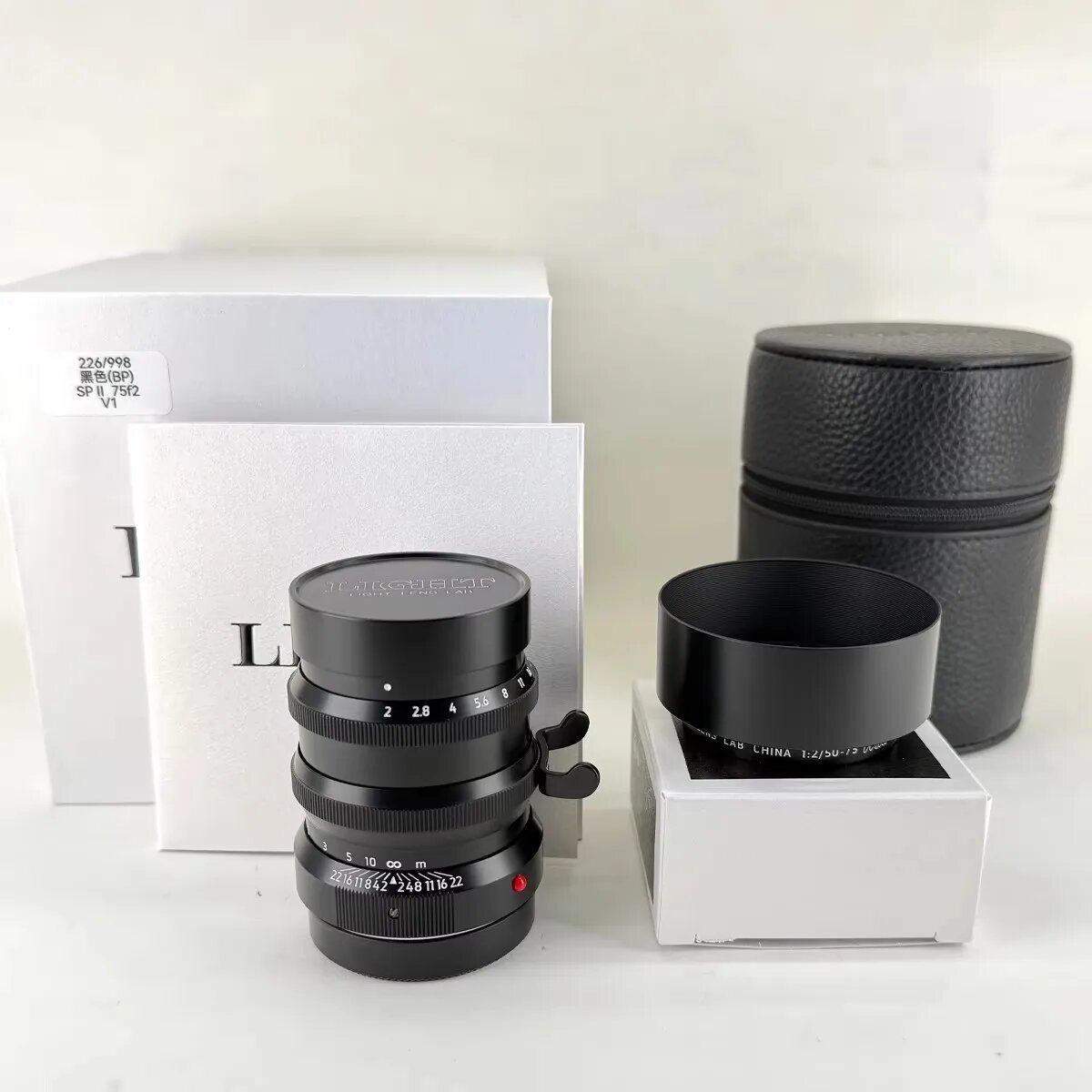 Объектив Light Lens Lab 75mm F2 SPII Cooke Speed Panchro II Black Paint