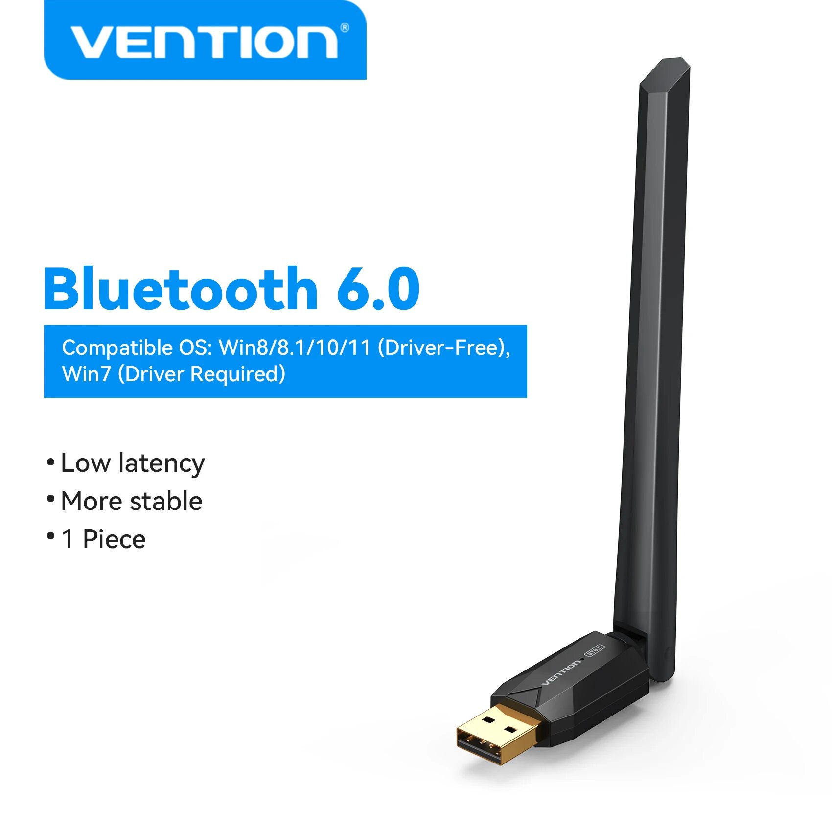 Адаптер Bluetooth 6.0 Vention NAM V6.0