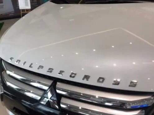 3D-буквы для автомобиля, эмблема на капот, логотип, наклейки для стайлинга авто, аксессуары для автомобиля, 3D-буквы для Eclipse Cross, автомобильные аксессуары — фото 1