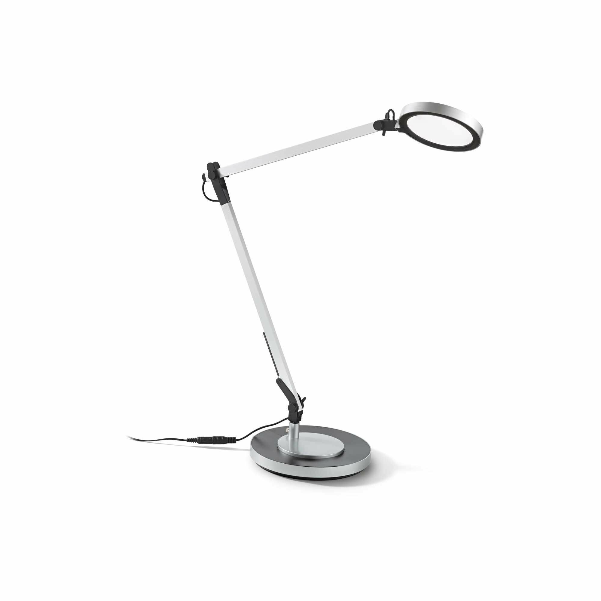 Светильник настольный ideal lux Futura TL 12.5Вт 1100Лм 4000К IP20 LED 230В Алюминий Алюминий/Пластик Выключатель Диммер 204895.