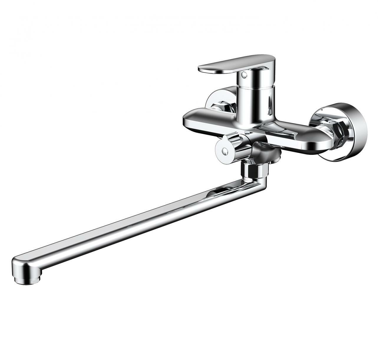 Смеситель для ванны Bravat Opal хром F6125183CP-02L-RUS