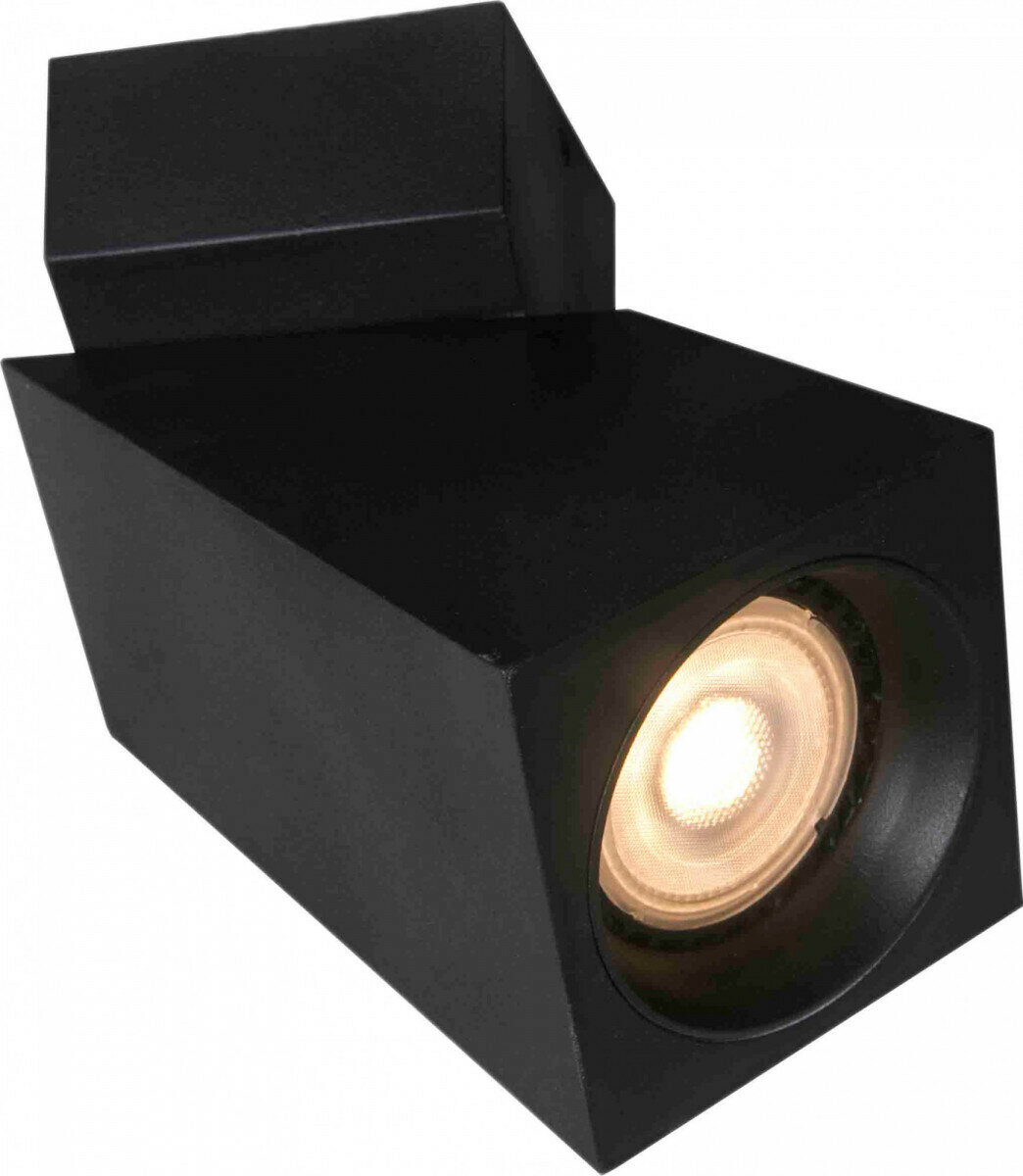 VEGA 4230 BL Светильник накладной, поворотный, GU10 LED H155mm C63mm B63mm, цвет черный