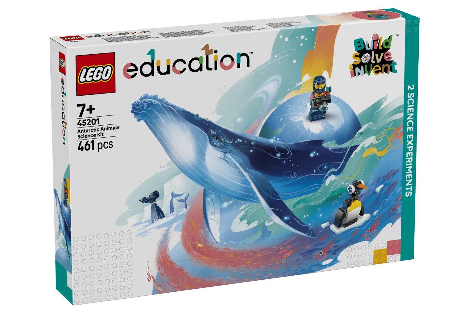 Конструктор LEGO Educational & Dacta "Антарктические животные", научный набор, 7+, 461 элемент