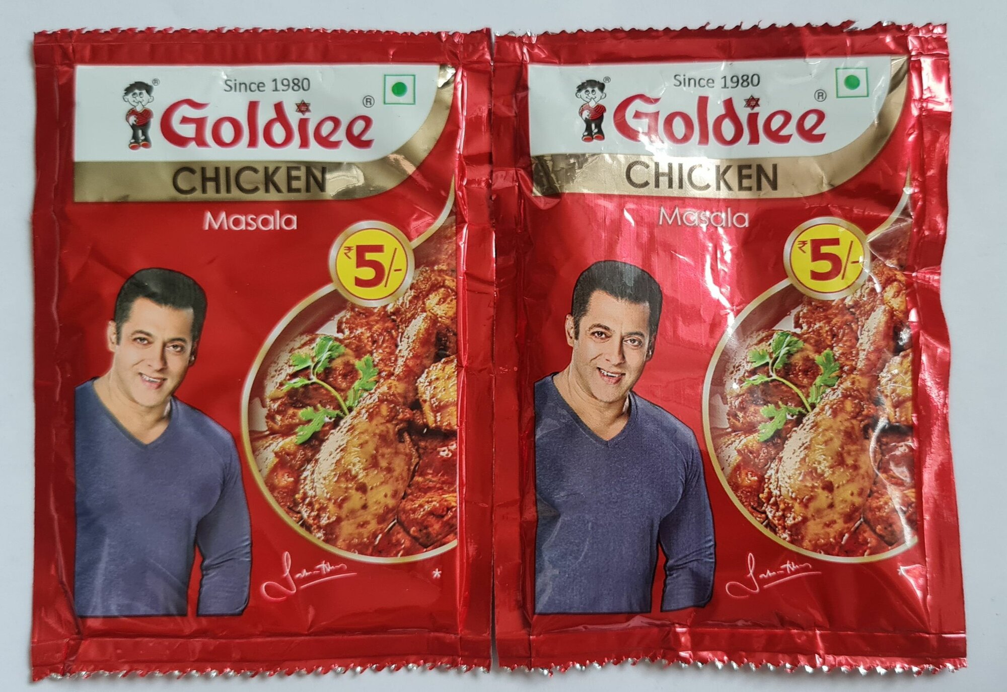 2шт. Chicken masala Goldiee / Приправа (специи) для курицы.8гр. Индия.