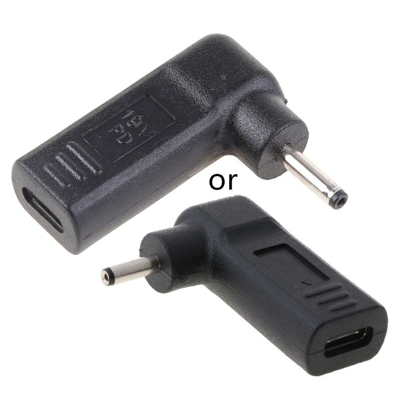 Переходник USB-C на постоянный ток 3,0×1,1 мм, Черный