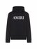 Худи AMIRI Logo-print hoodie, размер 52, , black/black