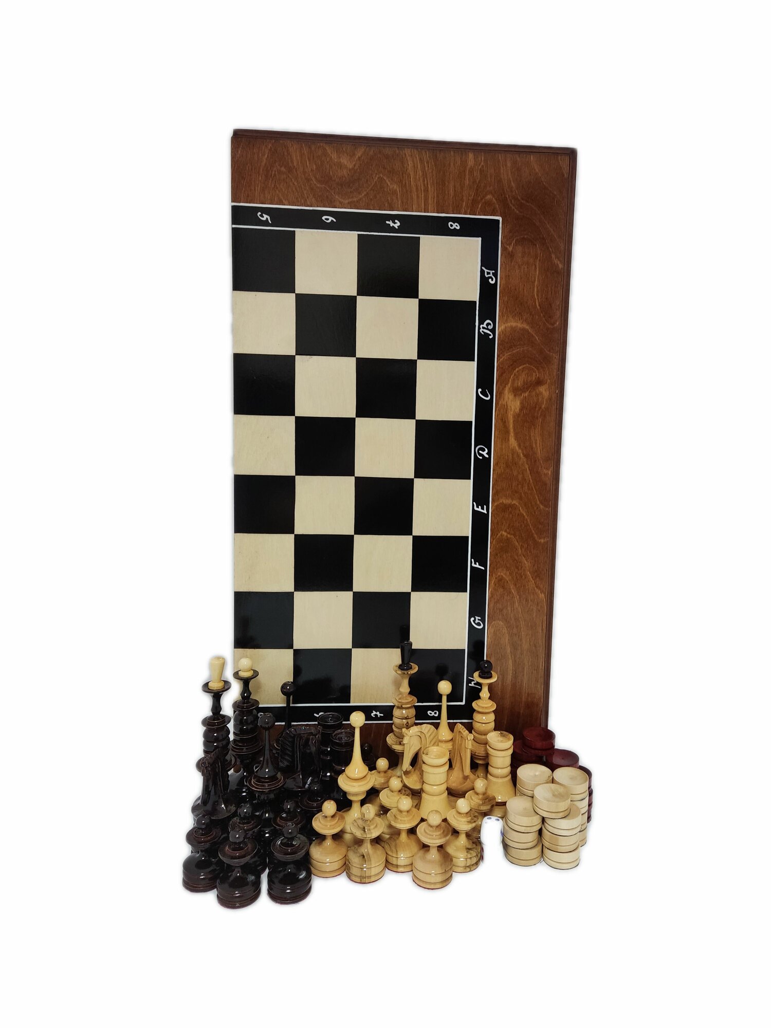Набор настольных игр 3 в 1 Нарды, шахматы, шашки