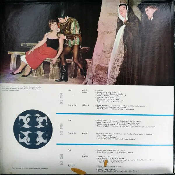 Верди - Rigoletto 3LP EX — фото 1