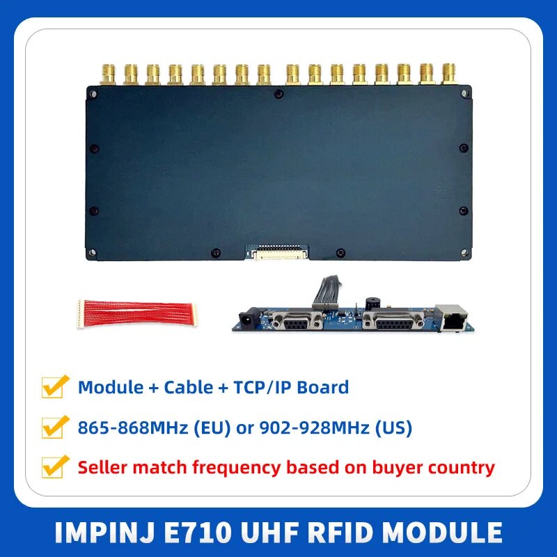 Модуль RFID UHF TY904 с чипом Impinj E710 Module TCPIP Board