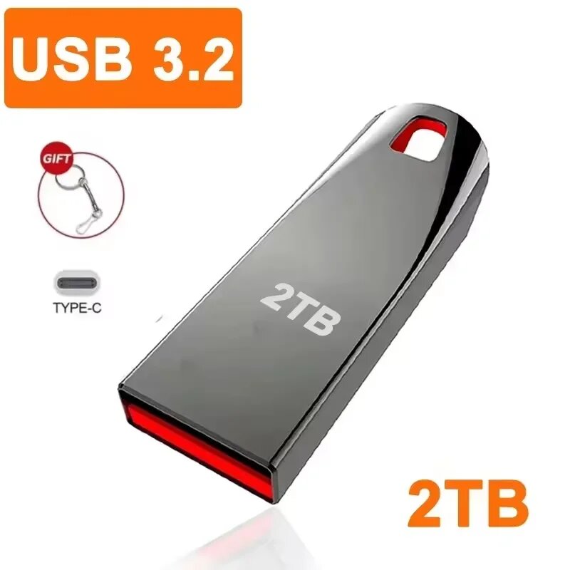 Флешка Xiaomi MiJia USB3.2 2 ТБ Black 2TB