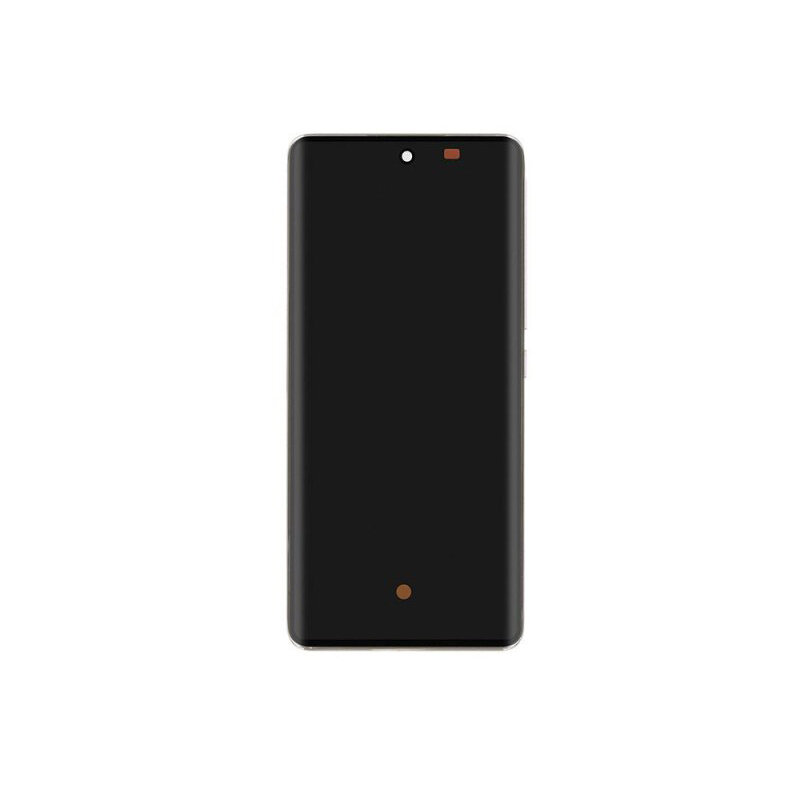 Дисплей (экран) в сборе с тачскрином для Huawei Honor 50 (NTH-NX9) серебристый с рамкой OLED / 1080x2340