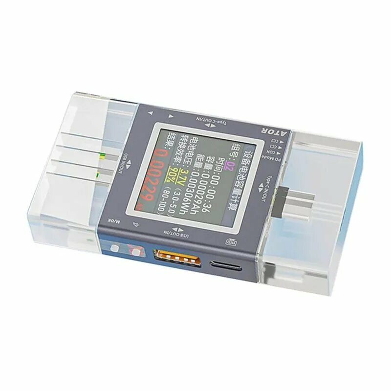 22-В-1-Тестер USB Многофункциональный Цифровой Дисплей Напряжение Ammeter Monitor Type-C Meter Pd3.0 Быстрая Зарядка
